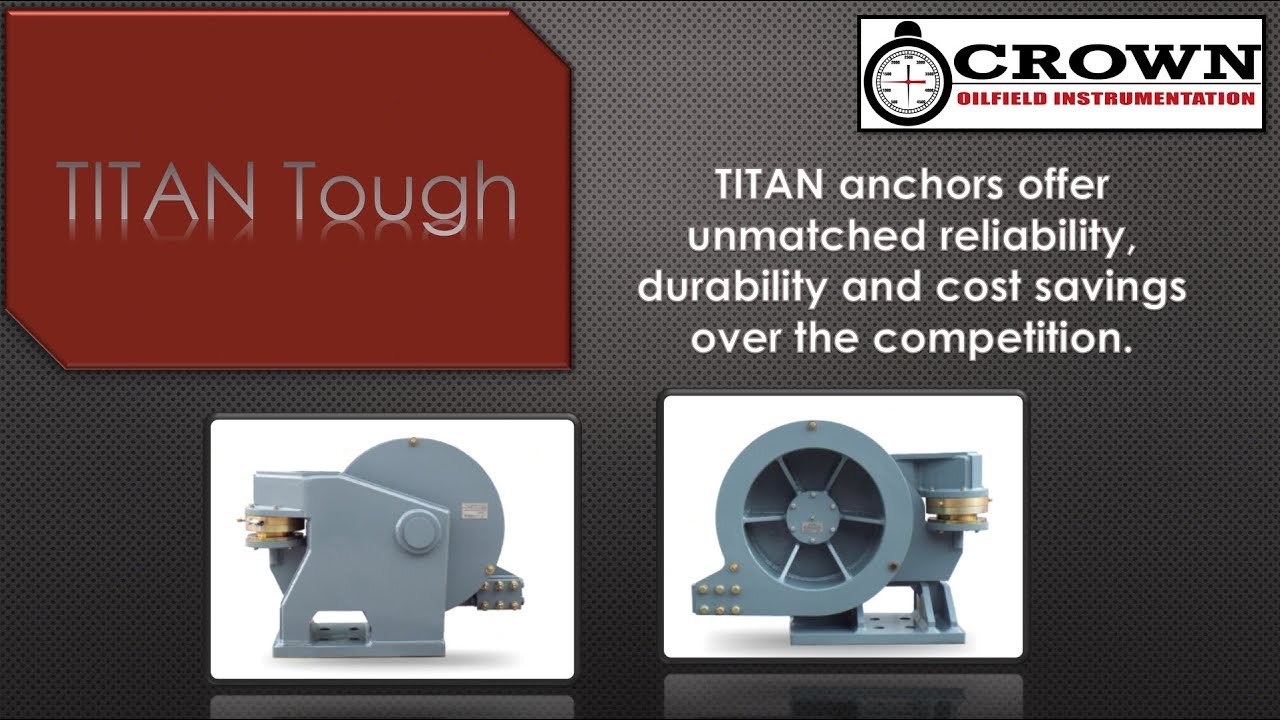 Crown Deadline Anchors are Titan Tough - YouTube