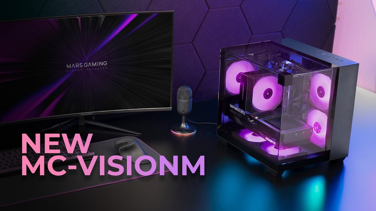 MC-VISIONM: The Mini Tower Gaming with 3D Panoramic Vision | Mars Gaming - YouTube