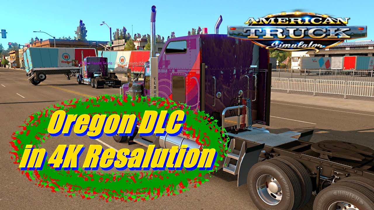 Oregon DLC in 4K Resolution | ATS Truckers MP - YouTube