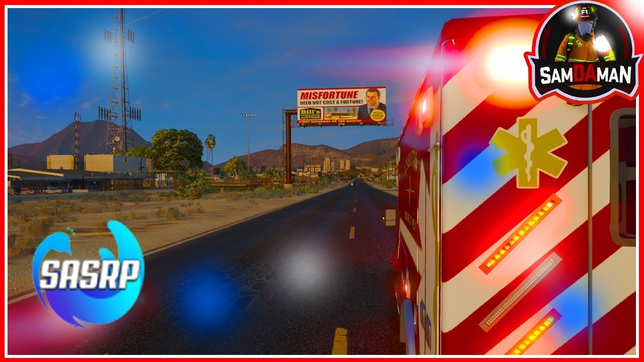 GTA 5 RP | Fire/EMS | Supervisor On Scene | SASRP #4 - YouTube