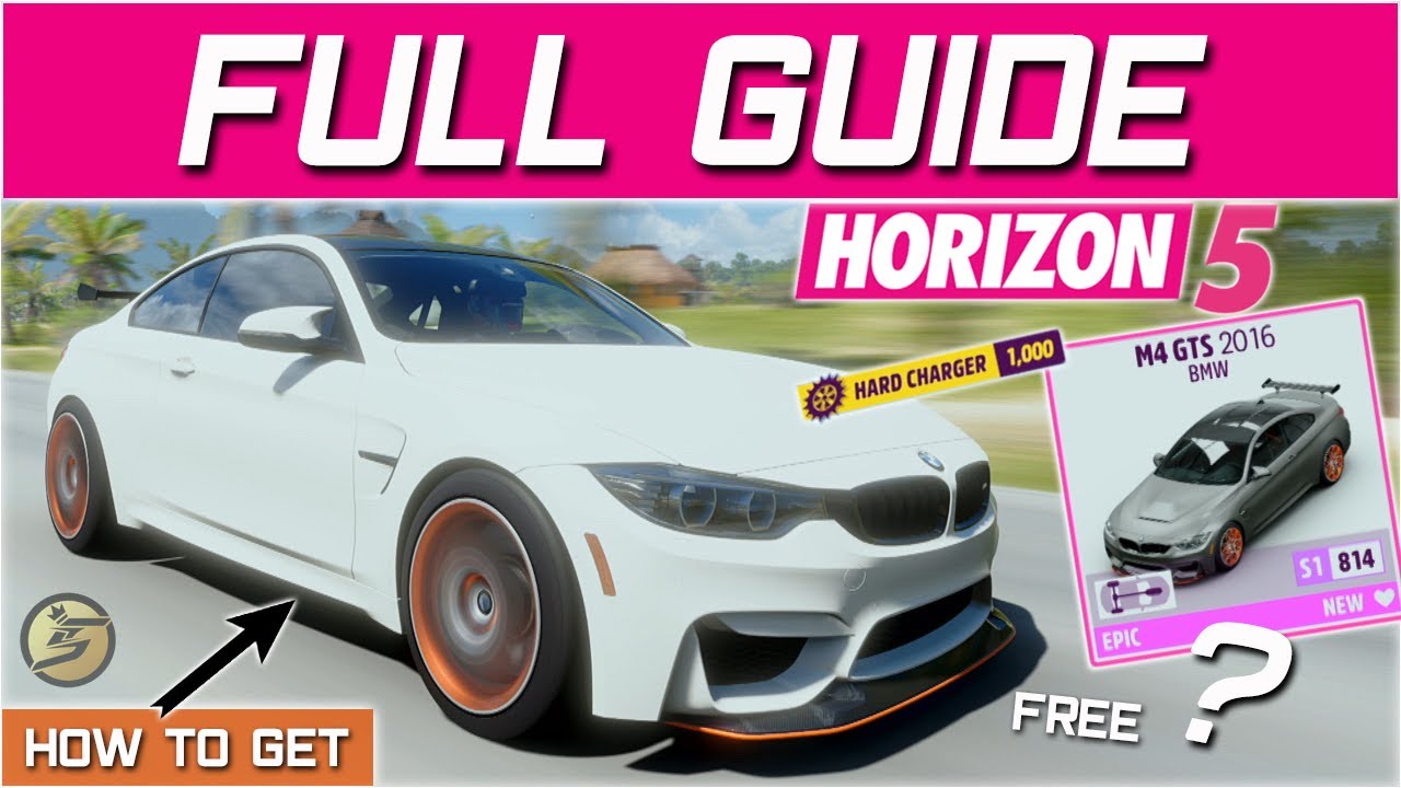 How To Get 2016 BMW M4 GTS Forza Horizon 5 Forzathon Weekly Challenge ...