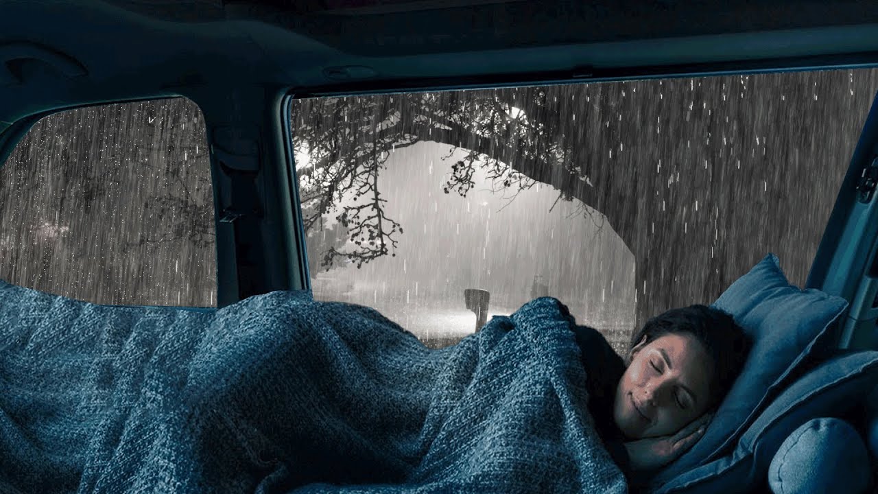 Immerse in Deep Sleep with Raindrops Outside Nature, Rain Sounds for ...