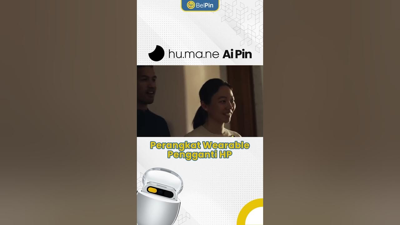 Humane Luncurkan AI Pin Wearable. Mau Gantiin Handphone di Baju? - YouTube