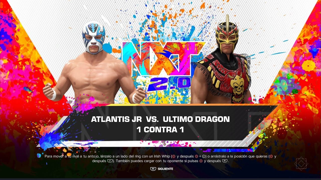 Atlantis JR vs Ultimo Dragon NXT 2.0 - YouTube