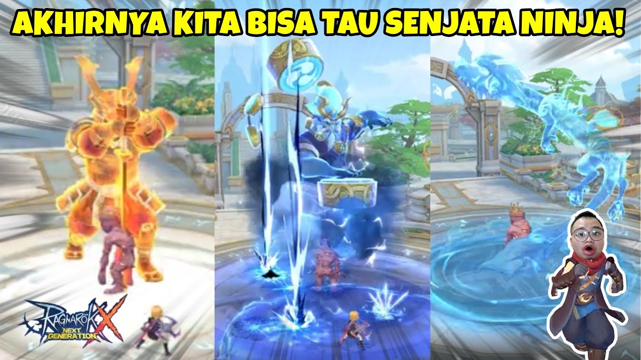 BOCORAN ANIMASI SKILL DAN SENJATA NINJA! | RAGNAROK X NEXT GENERATION ...