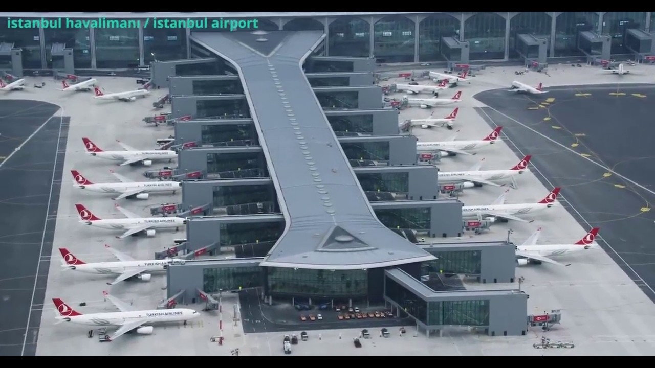 İŞTE YENİ İSTANBUL HAVALİMANI !! / NEW ISTANBUL AIRPORT - YouTube