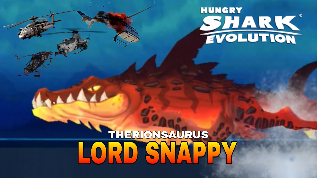 LORD SNAPPY UNLOCKED + GAMEPLAY - HUNGRY SHARK EVOLUTION | KAIJU GAMER ...