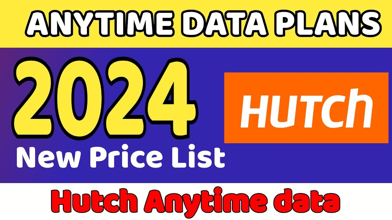 Hutch anytime packages -2024 | Anytime data - YouTube