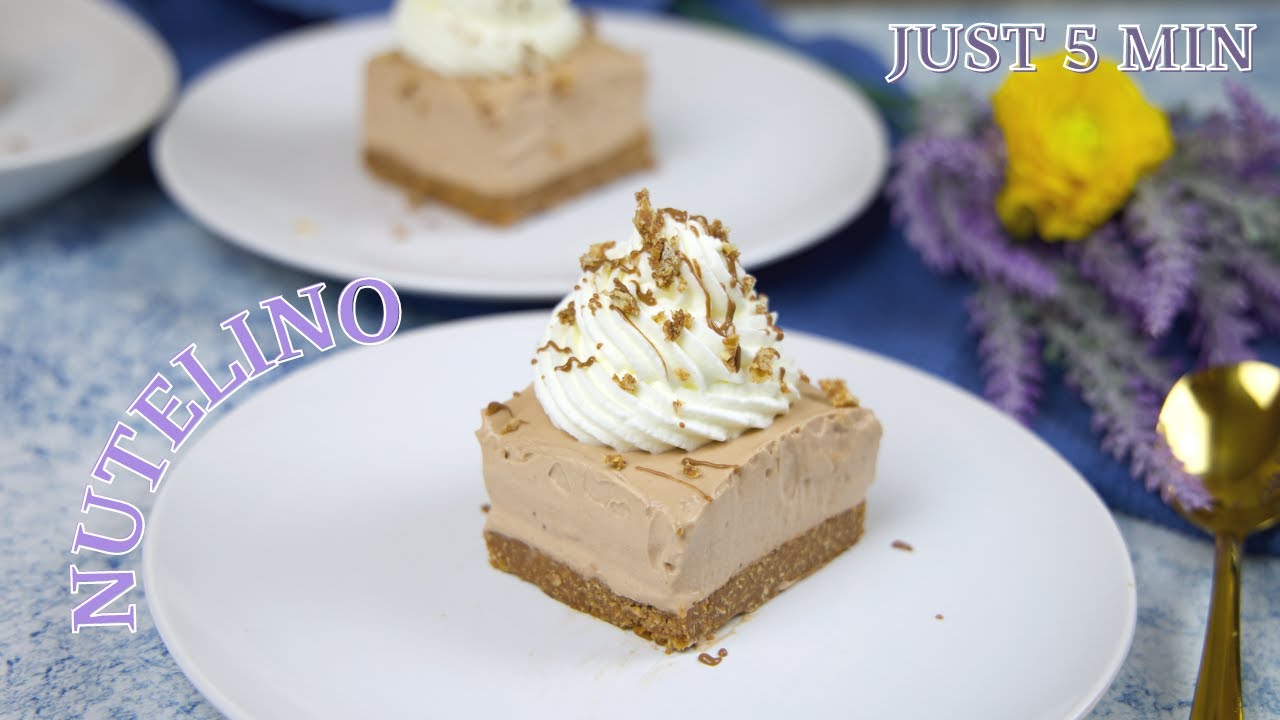 Mixed Nutella and Whipped Cream-The Results are Amazing /Cake ready in ...