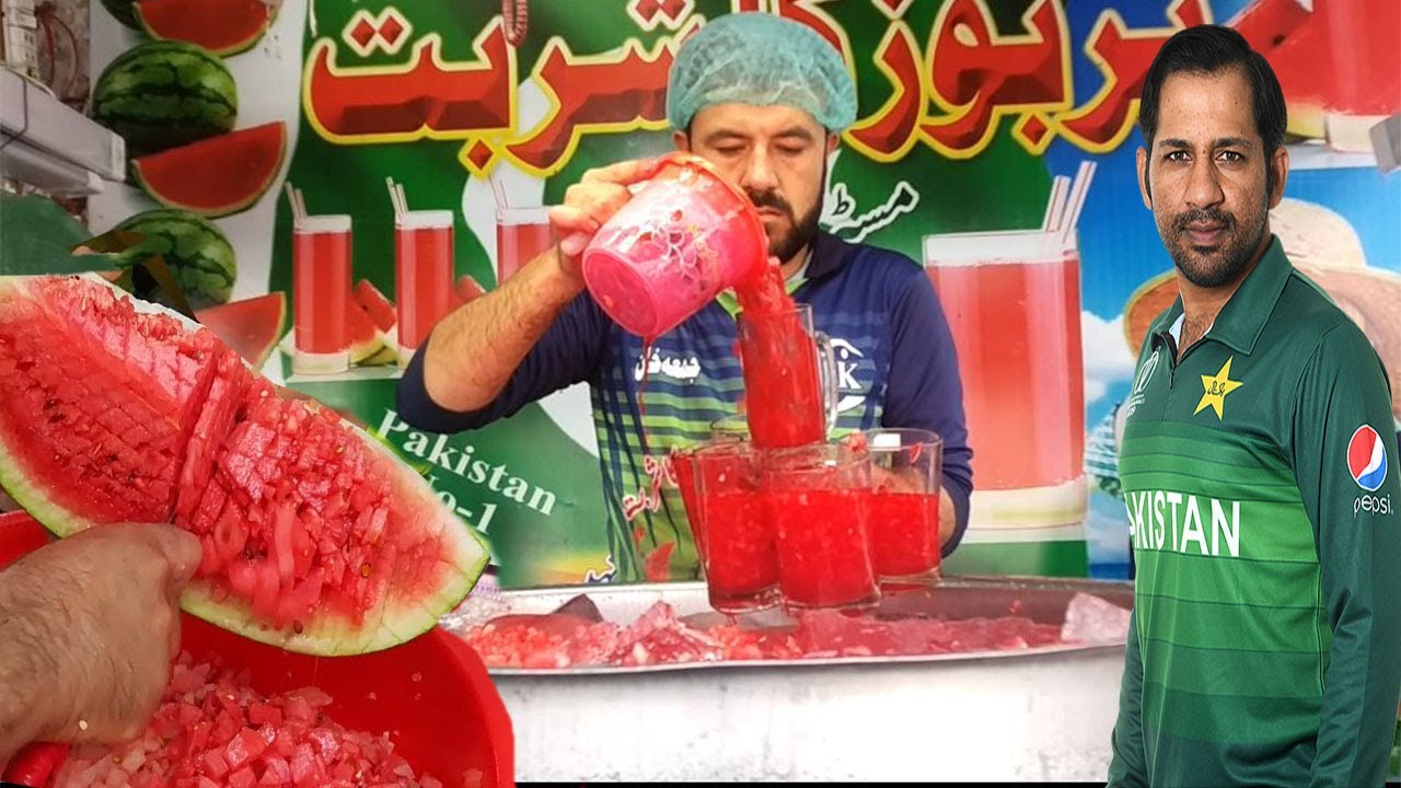 Watermelon Juice in Summer | Amazing Watermelon Cutting Skills | Street ...