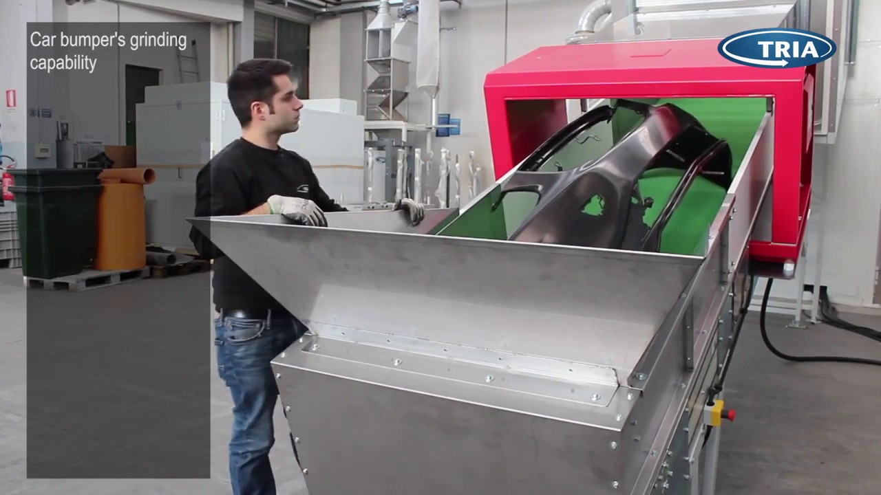 TRIA Granulator BM verzija. Kompanija Neofyton TRIA partner. - YouTube