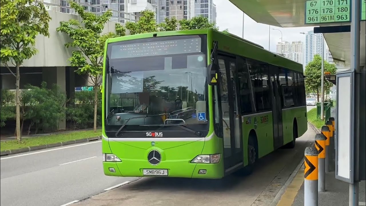 Tower Transit Mercedes Benz OC500LE - SMB96J on Route/Service 171 - YouTube