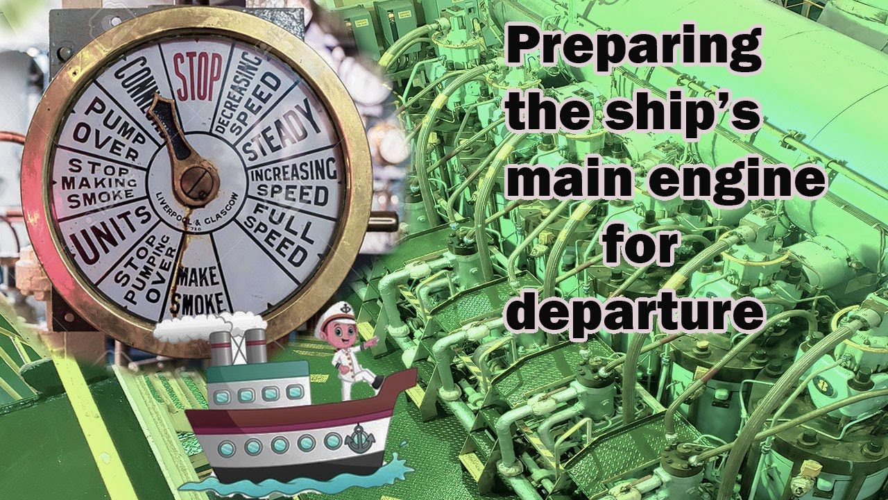 STARTING THE SHIP'S MAIN ENGINE - YouTube