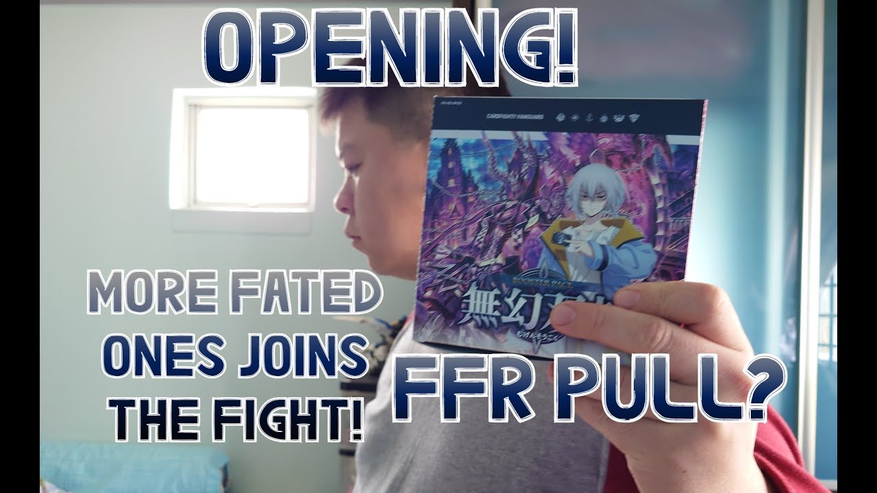 Cardfight Vanguard! Dzbt-02 Illusionless Strife box opening! More Fated ...