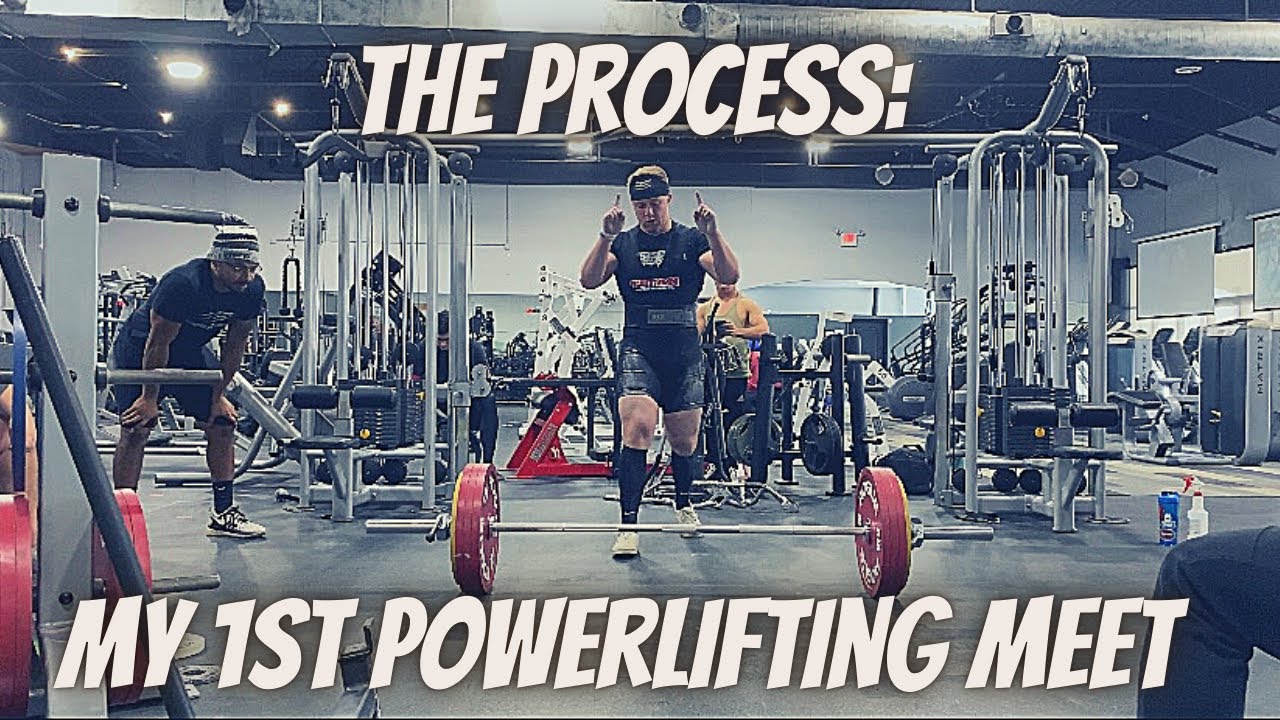 The Process: My First Powerlifting Meet | 1273LB Total @ 91KG | 3 NEW ...