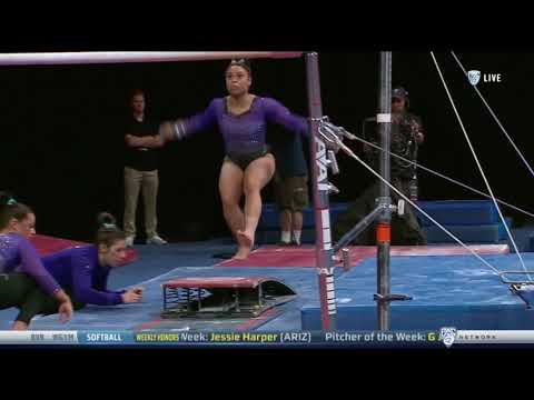 Evanni Roberson (Washington) 2018 Bars PAC-12 Championships 9.775
