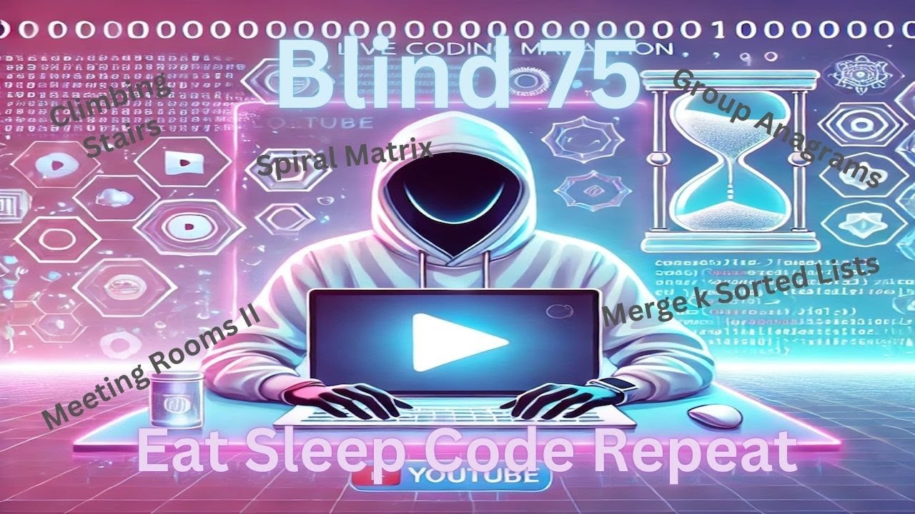 Blind 75 Part 2 Leetcode Marathon Live Coding Eat Sleep Code 6496