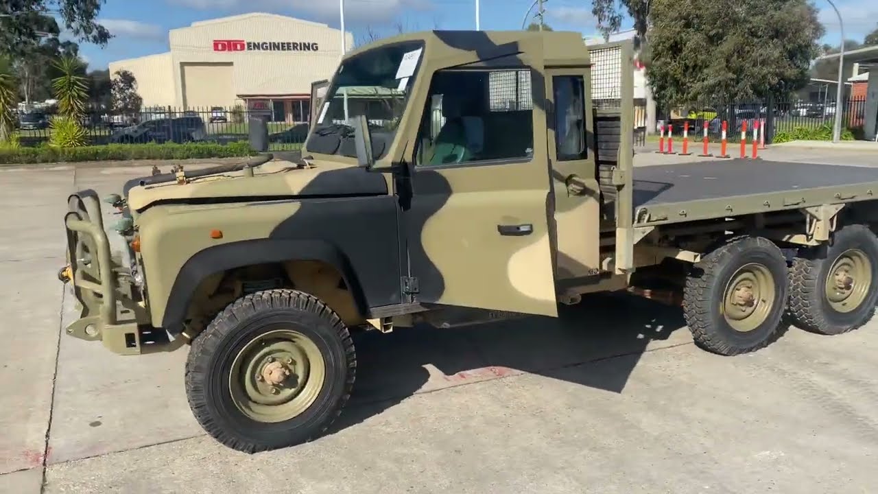 Land Rover 6x6 Cargo ARN 202491 - YouTube