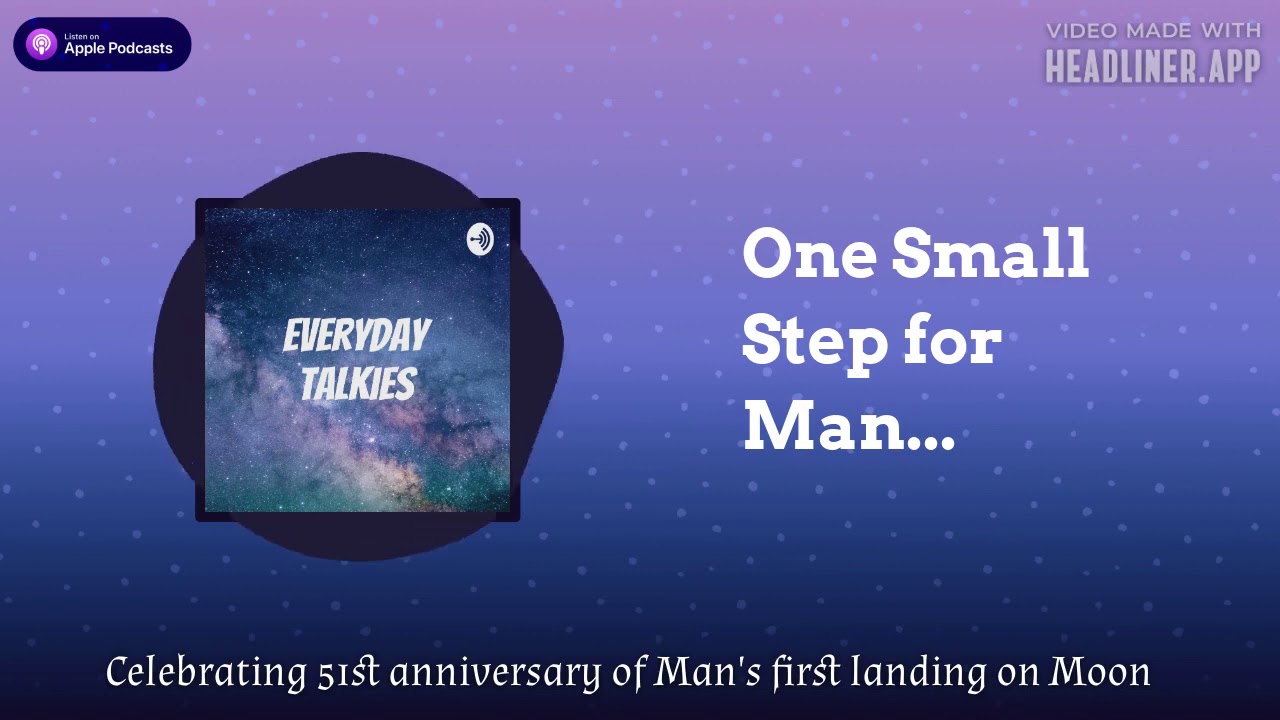 One Small Step for Man.. - YouTube