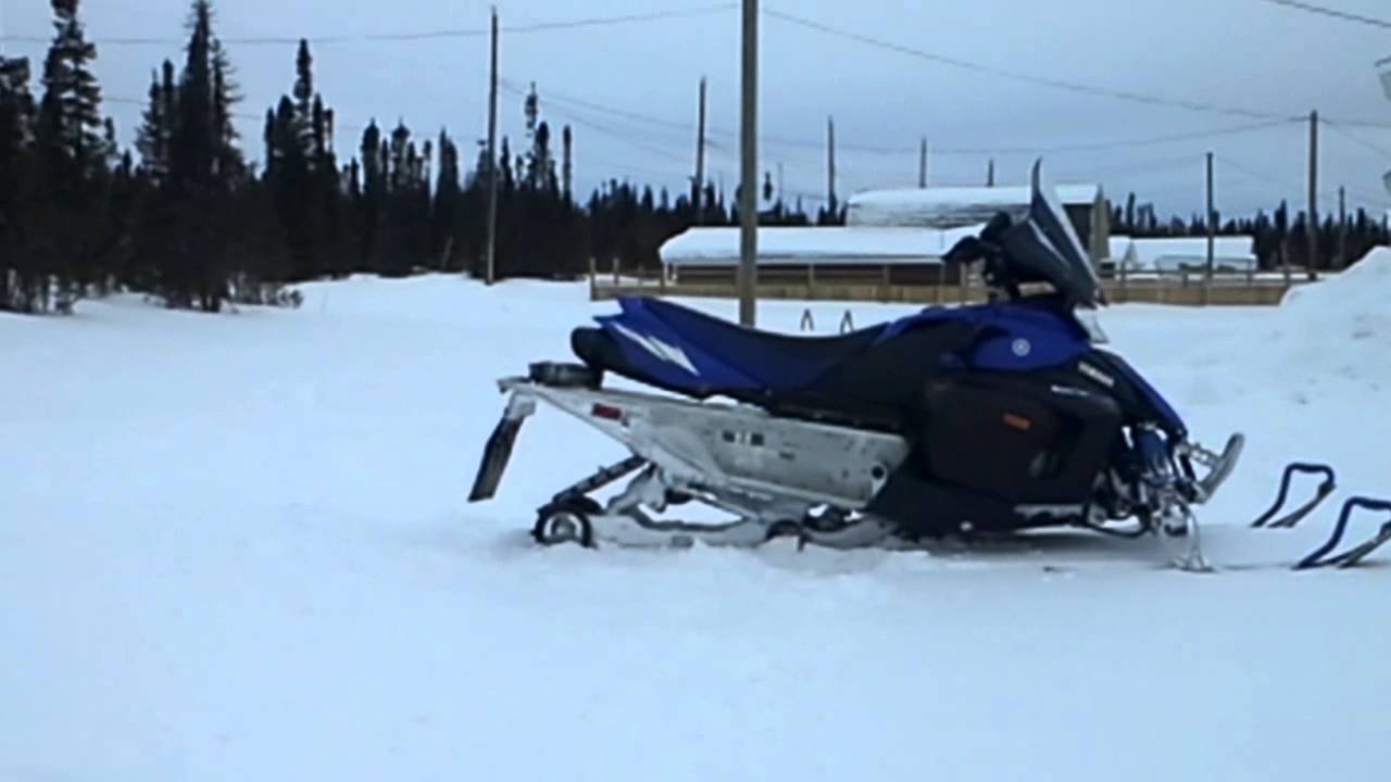 2013 yamaha phazer gt hits jump - YouTube