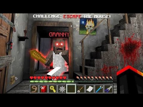 Granny in Minecraft I unlimited fun | Granny 1 in Minecraft | - YouTube