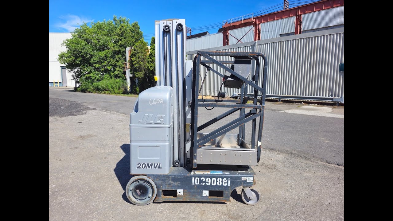 2015 JLG 20MVL Scissor Lift with Ground Controls (208) - YouTube