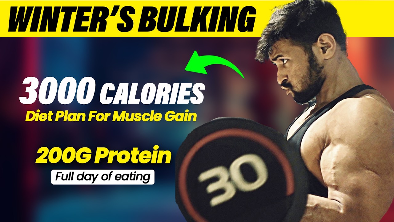 200G Protein Winter Bulking Diet Plan with 3000 Calories - YouTube