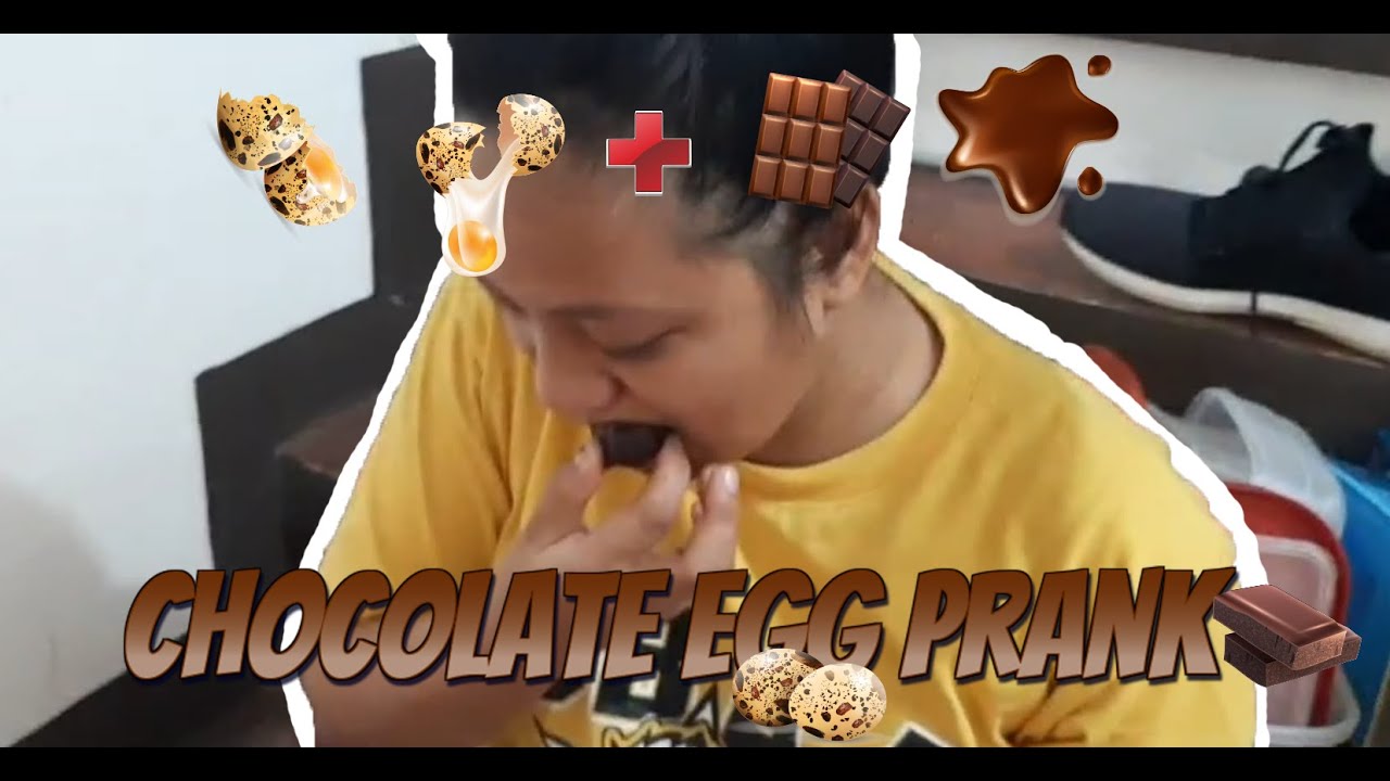 Egg Chocolate Prank on Her & Ate - YouTube