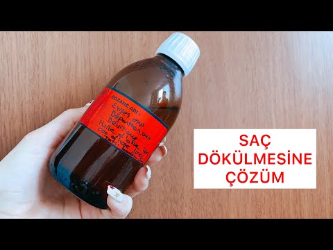 SAÇ DÖKÜLMESİNE ÇÖZÜM/ DERMATOLOG TARİFİYLE SAÇ ÇIKARAN DÖKÜLME ÖNLEYEN KARIŞIM