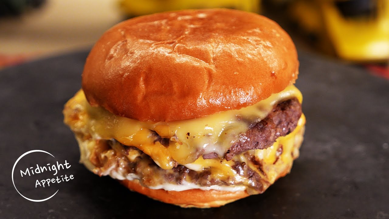 My First Late Night Double Oklahoma Onion Burger - YouTube