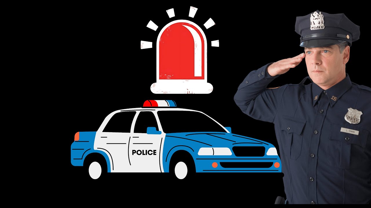 Real Police Car Siren Sound | Authentic Siren Sound | Police Car 3D ...