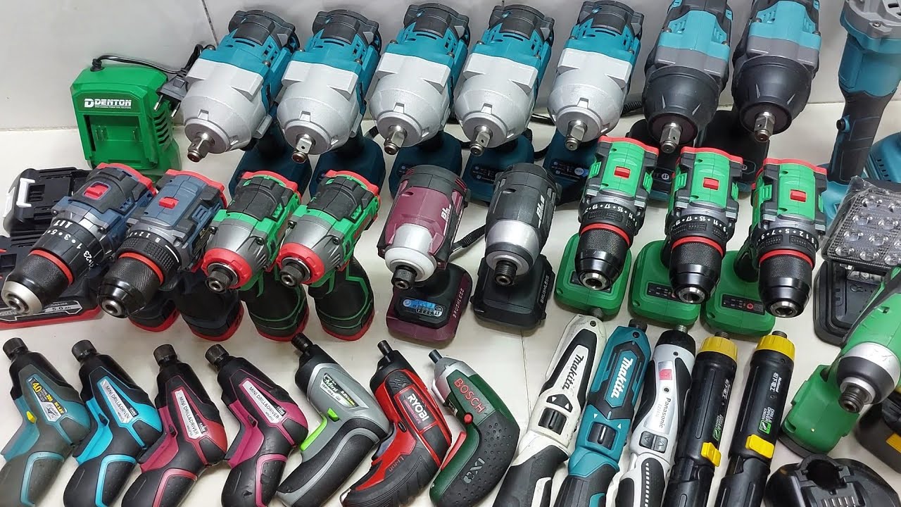 Lô khoan pin nội địa Nhật cuối năm 2023 | Vít mini 3v6, vít gập Makita ...