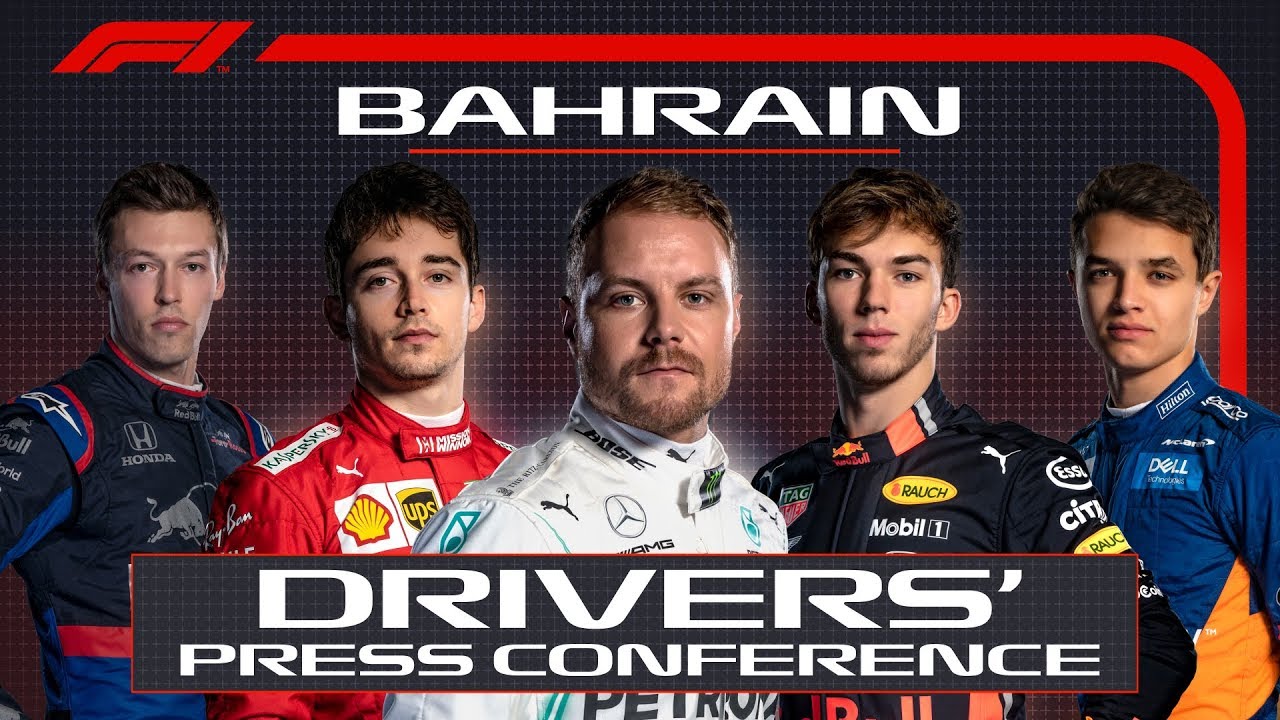 2019 Bahrain Grand Prix: Pre-Race Press Conference - YouTube