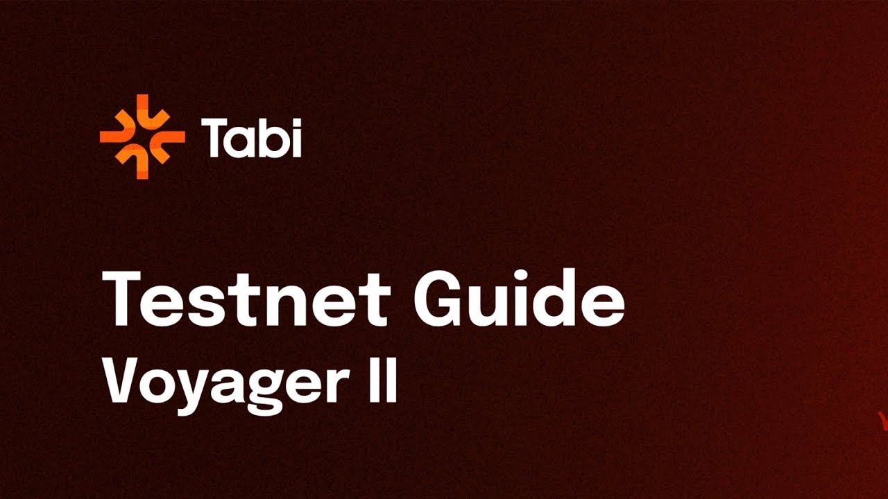 "Tabi Chain Voyager 2 Event"s Details Guideline - YouTube