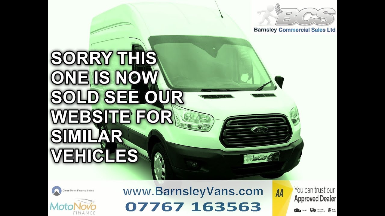 2017 17 FORD TRANSIT T350 L2H3 MWB HIGH ROOF VAN SAT NAV AIR CON ...