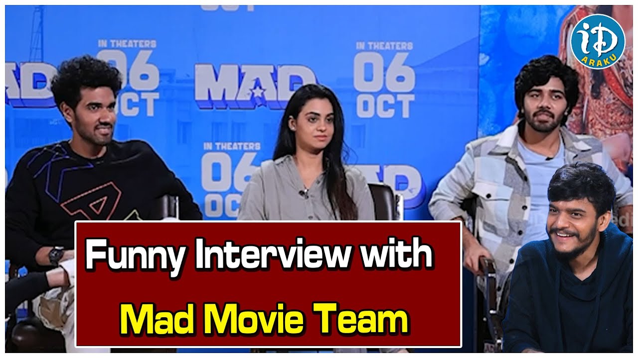 Funny Interview with Mad Movie Team | PART - 3 | Dream Araku - YouTube