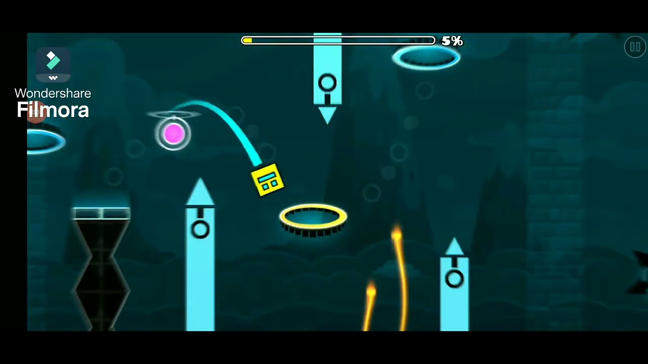 bug en geometry dash - YouTube