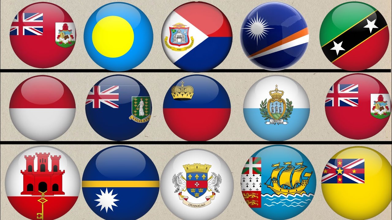 The World's Smallest Nations | Top 20 smallest countries by Population ...