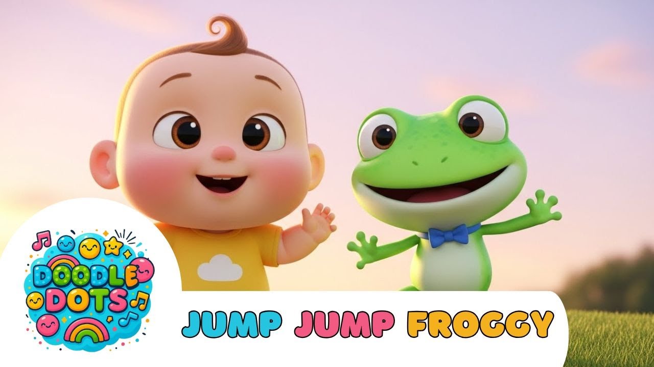 Jump Jump Froggy 🐸 | Fun Action Song for Kids - YouTube