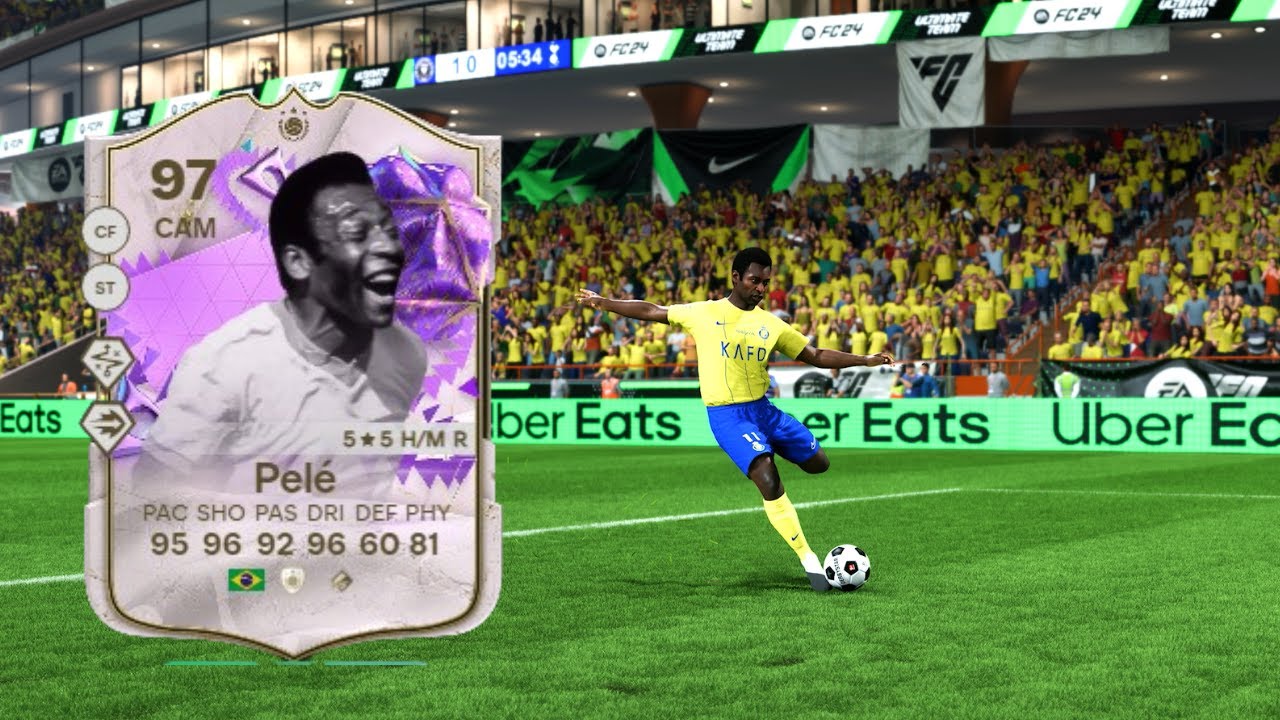 97 ICON PELE IS UNSTOPPABLE - FC 24 - YouTube