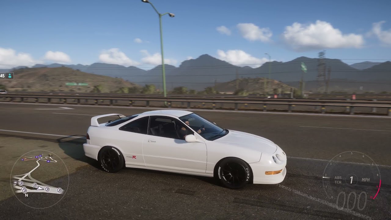 Forza Horizon 5 - Acura Integra Type R stock sound..(it sounds REALLY ...