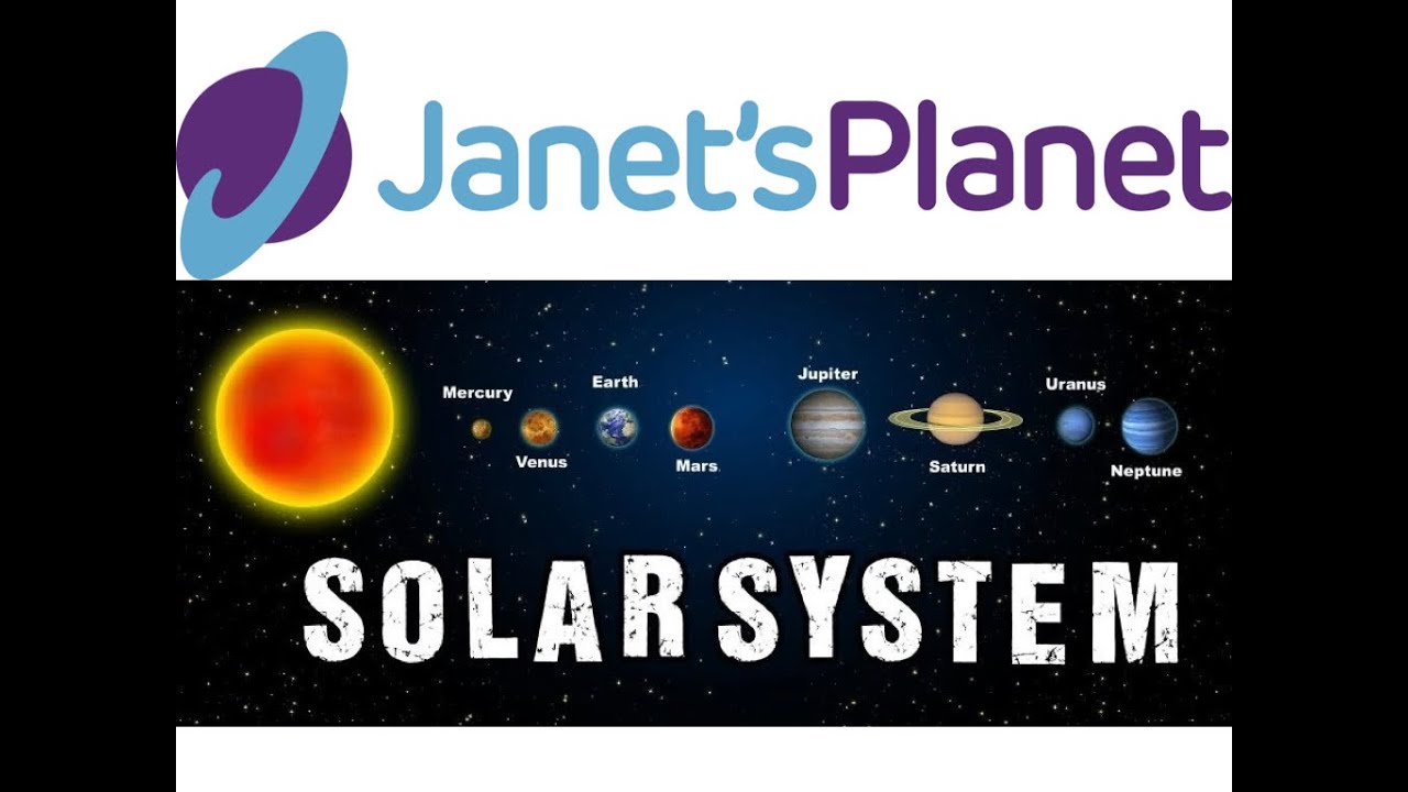 Janet's Planet Astronaut Academy: Solar System Lesson - YouTube