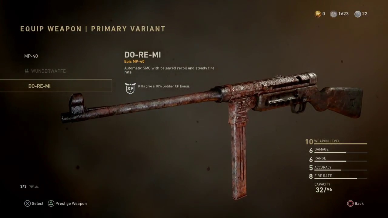 call of duty ww2 mp40.ww2 weapon variants - YouTube