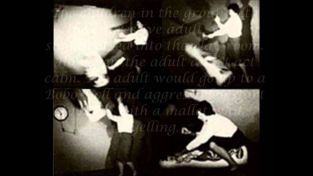 The Bobo Doll Experiment- project - YouTube