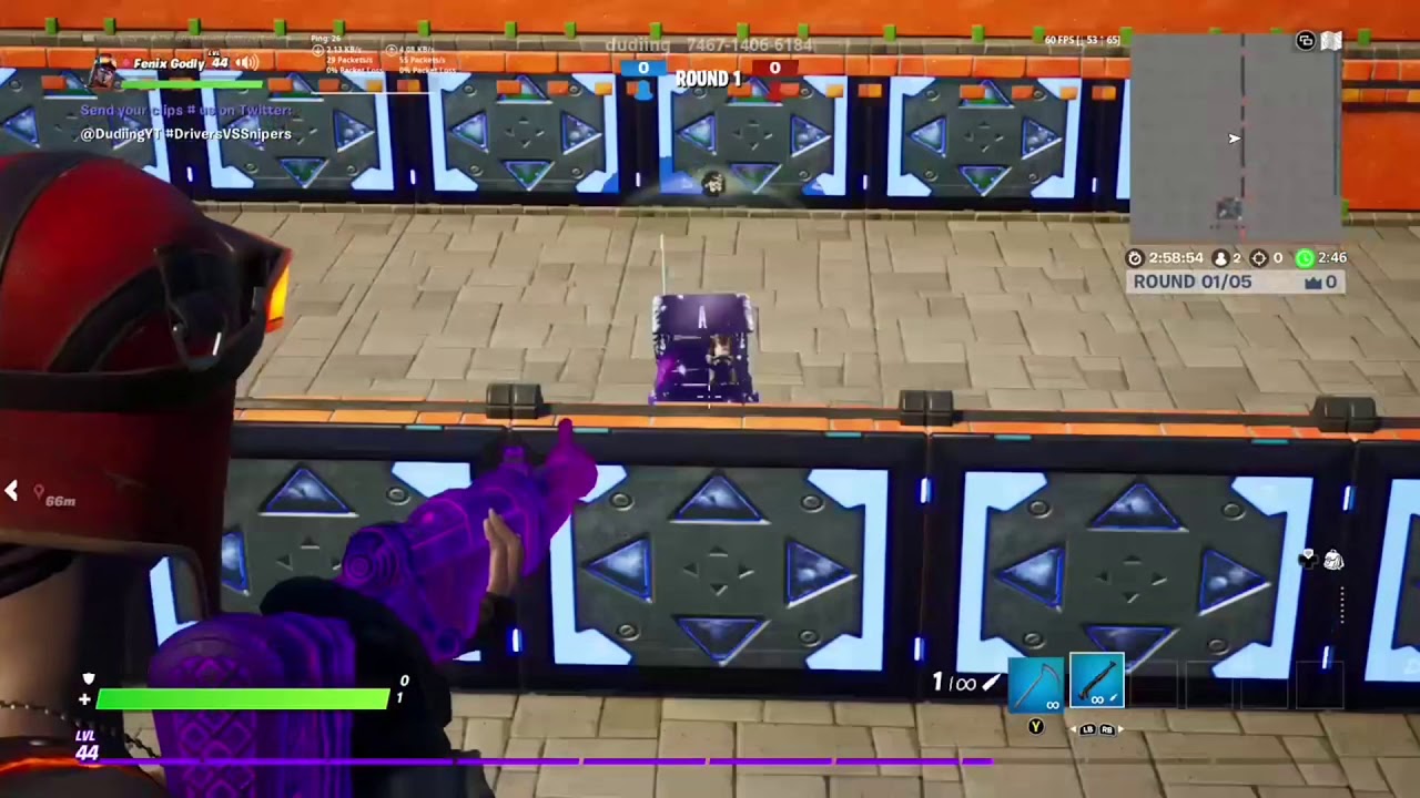 Playing Snipers Vs Drivers With Hazeey YT (Code in the description ...