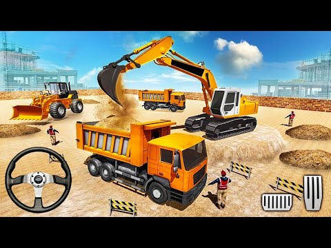 Kepçe Dozer Ekskavatör Oyunu: İnşaat Simülatörü 3D 2022 - Android Gameplay