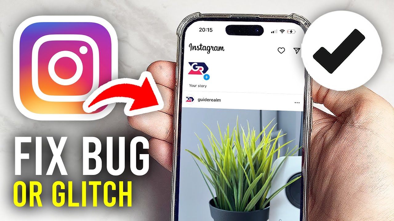 How To Fix Instagram Bug or Glitch - Full Guide - YouTube