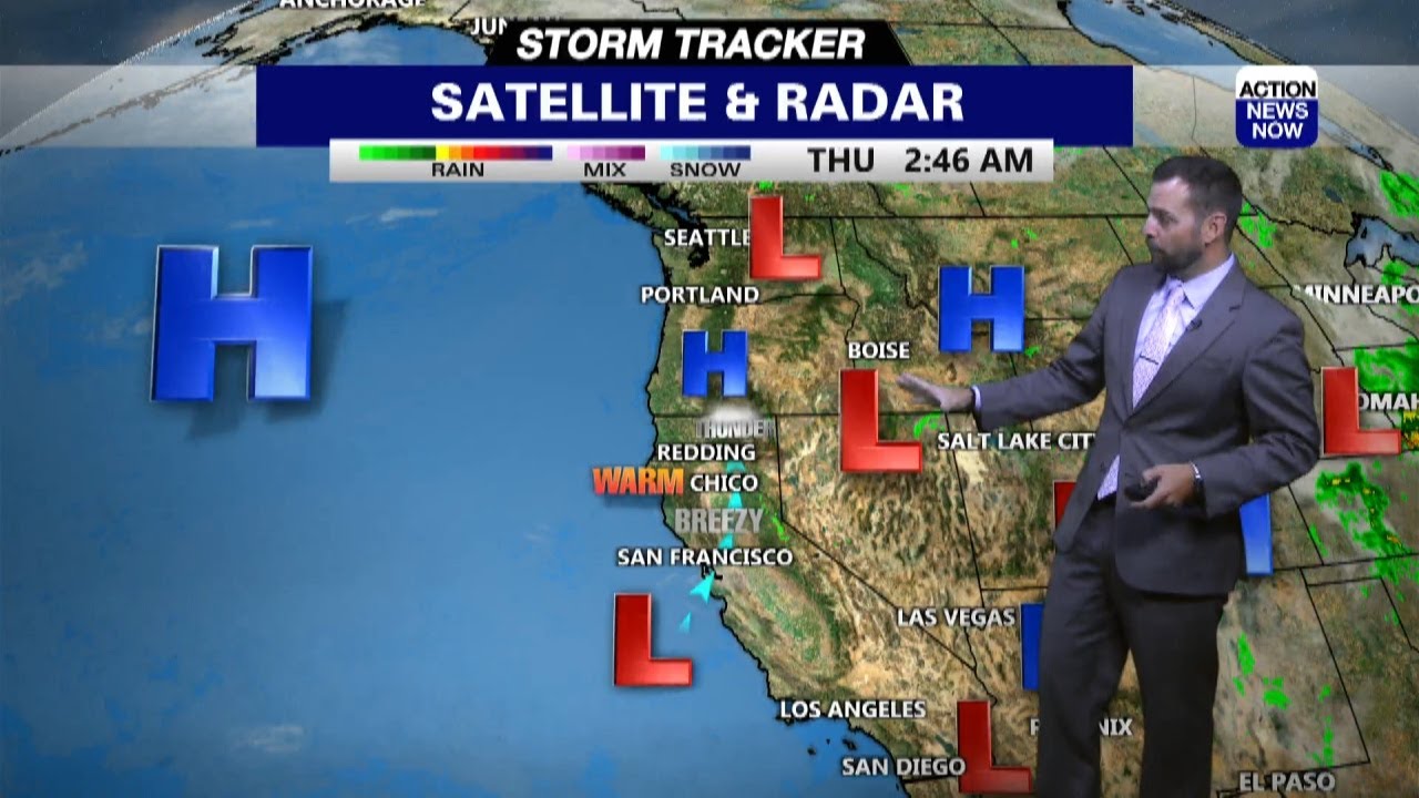 Storm Tracker Forecast: Mild heat & thunderstorms likely into your ...