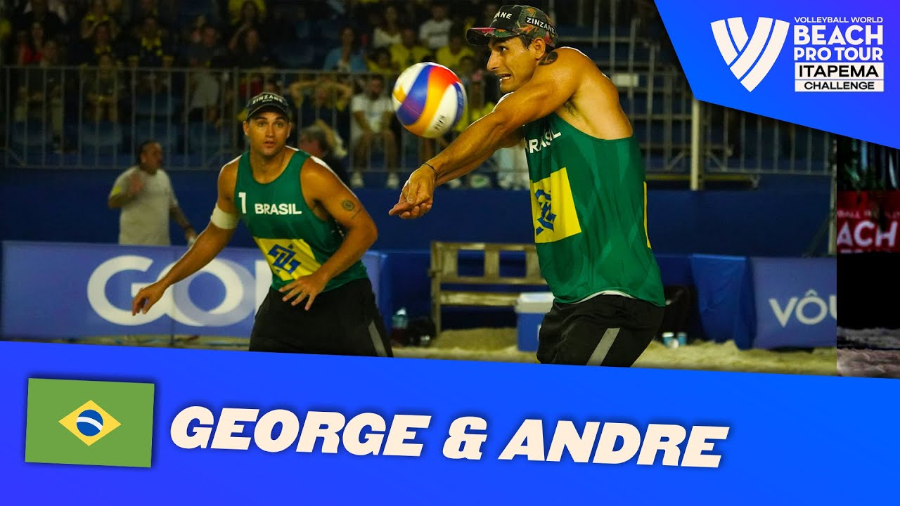 George & Andre thrilling action in Itapema | Road to GOLD | # ...