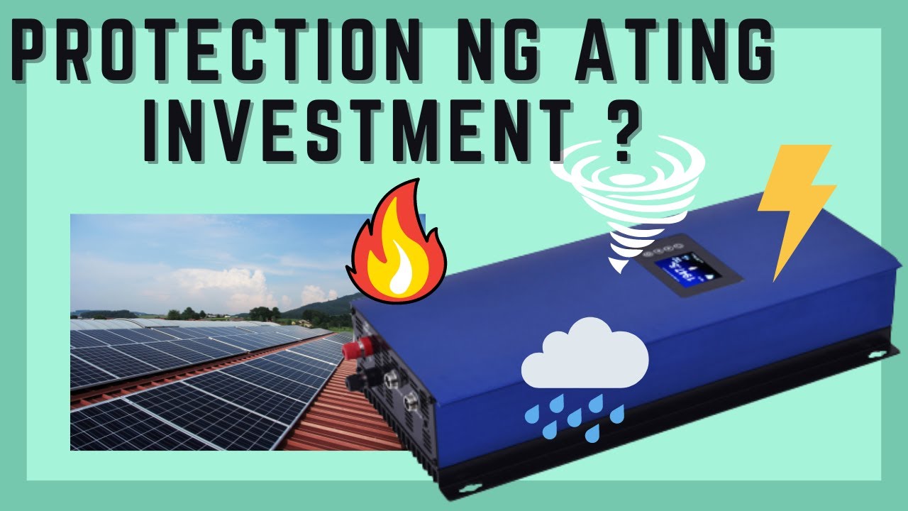 Mga Protection Devices Para sa Ating Inverter at para saan ang gamit ...